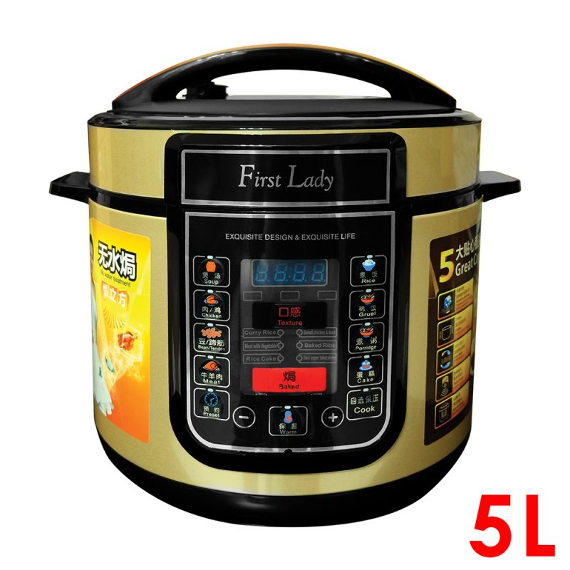 First Lady Pressure Cooker Smart Intelligent All in One [ 5L + 3L + Pot ...